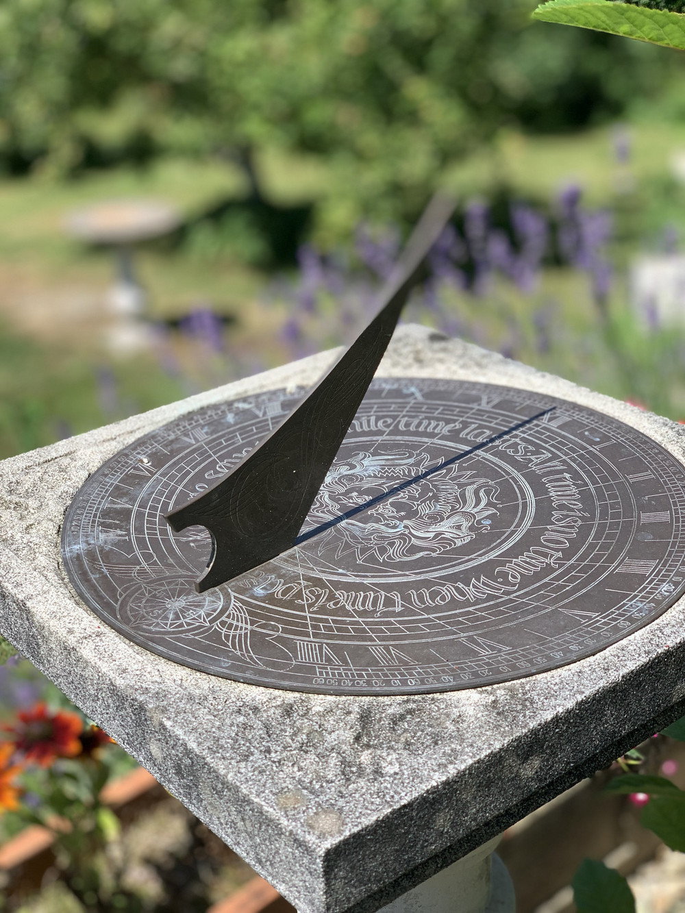 SOLD Baluster Sundial Plinth with Brass Dial & Gnomon | Our Products ...